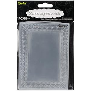 Amazon.com: Darice Embossing Folder, 4.25 by 5.75-Inch, Photo Frame