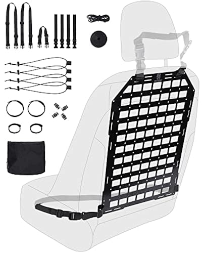 OneTigris Car Back Seat Organizer - Rigid MOLLE Panel for Vehicles ...