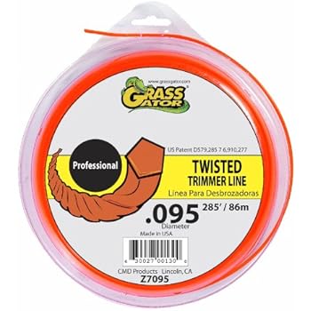 Amazon.com : Grass Gator Z7095 Zip String Trimmer Line Pro Large Donut ...