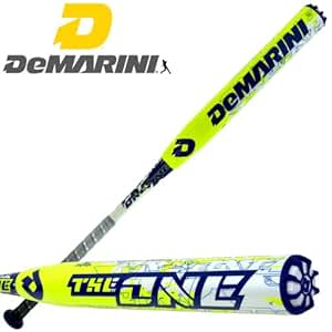 Amazon.com : DeMarini The One Senior Softball Bat, Green/White, 34-Inch ...