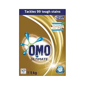 Omo Ultimate Laundry Detergent Washing Powder Front & Top Loader 5kg ...
