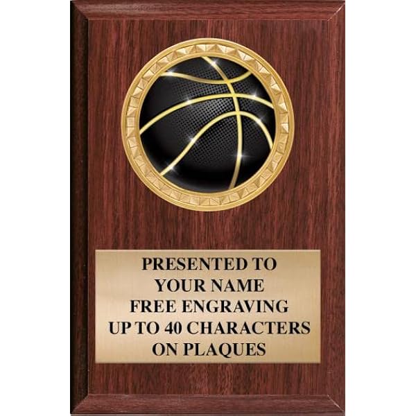 Crown Awards Personalized Walnut Most Valuable Plaque, 7 X 9 Most ...