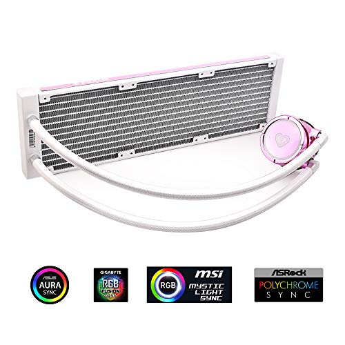 ID-COOLING PINKFLOW 360 CPU Water Cooler 5V Addressable RGB AIO Cooler ...