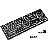 Amazon.com: Double Shot PBT Keycaps SENREAL 104 Pudding Backlit Keycaps ...