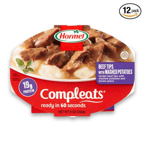 Buy Hormel Compleats Beef Rib Tips with Mashed Potatoes and Gravy, 9 ...