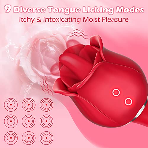 Rose Toy for Woman, LUMODIA 3 in 1 Vibrator for G spot Stimulation ...