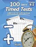 Amazon.com: 200 Timed Math Tests: Elementary & Middle Grades ...