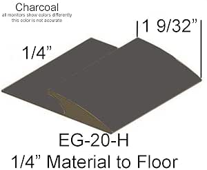 Amazon.com: Johnsonite Edge Guard (EG-XX-H) for 1/4" Material to Floor ...