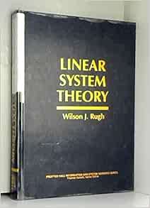 Amazon.com: Linear System Theory (9780135550380): Rugh, Wilson J.: Books