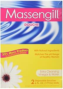 Amazon.com: Massengill Extra Cleaning Disposable Douche, Vinegar and ...