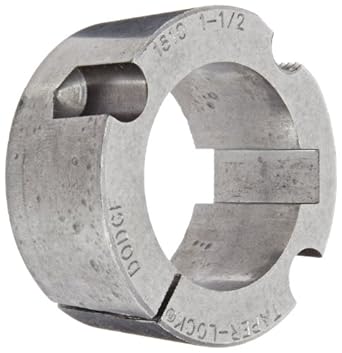 Gates 1610 1.1/2 Taper-Lock Bushing, 1-1/2" Bore, 1.0" Length, 1.6" Max ...