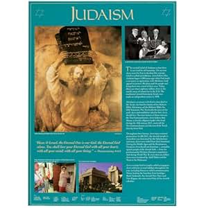 Amazon.com: World Religions Poster- Judaism: Prints: Posters & Prints