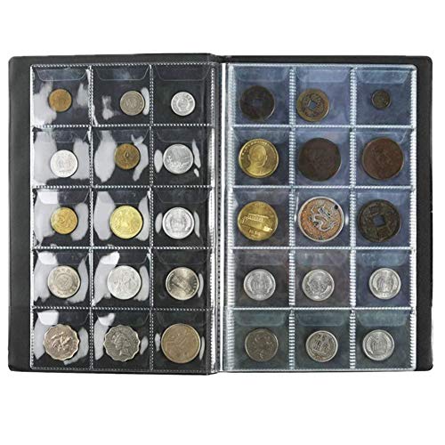 MUDOR Coin Collection Holder Album for Collectors, 150 Pockets - 1.77x1 ...