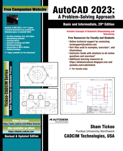 AutoCAD 2023: A Problem-Solving Approach, Basic and Intermediate, 29th ...