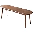Amazon.com - Wayshome100% Solid Oak Wood Bench,Rounded Corner Baguette ...