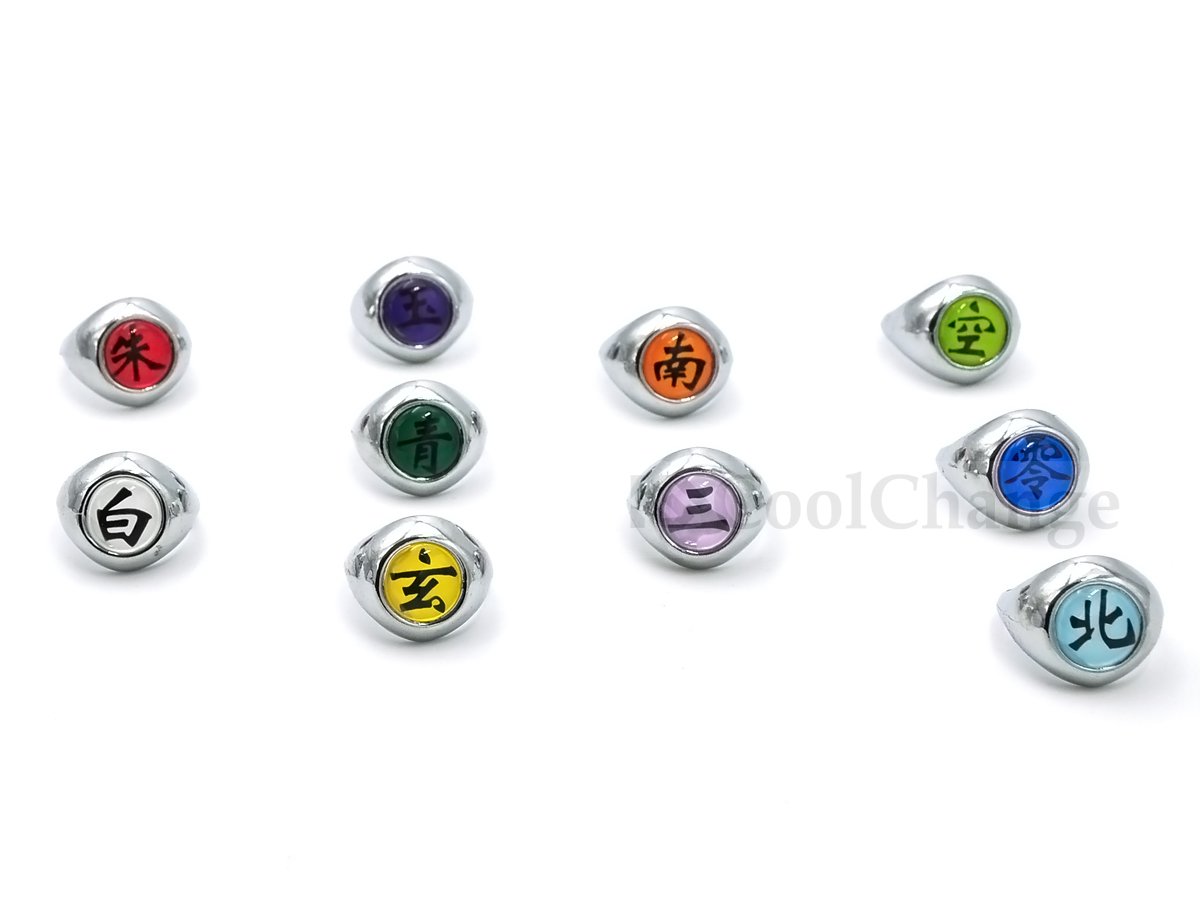Venta > color de los anillos de akatsuki > en stock