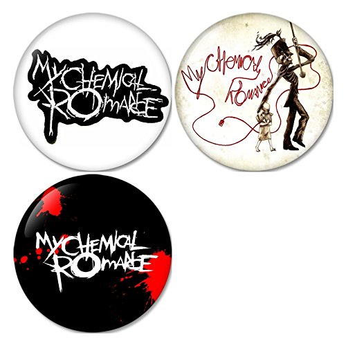 Price Comparison for: My Chemical Romance MCR Pinback Buttons Pin ...