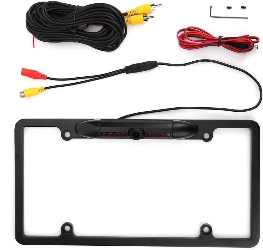 License Plate Camera Backup Monitoring Backing Reverse Camera, American ...
