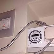 Frontier TM619H2 Digital Timer Programmable Time Switch with LCD 4 Pin ...