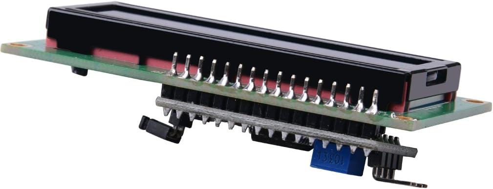 MUZOCT IIC/I2C/TWI 1602 Serial Blue Backlight LCD Module for Arduino UNO R3 MEGA2560 – BigaMart