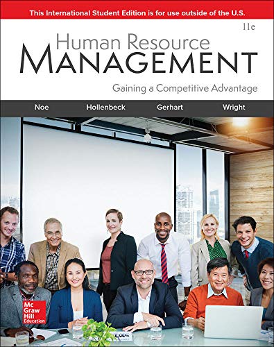 Human Resource Management 11Th Edition [Paperback] Noe: Noe ...