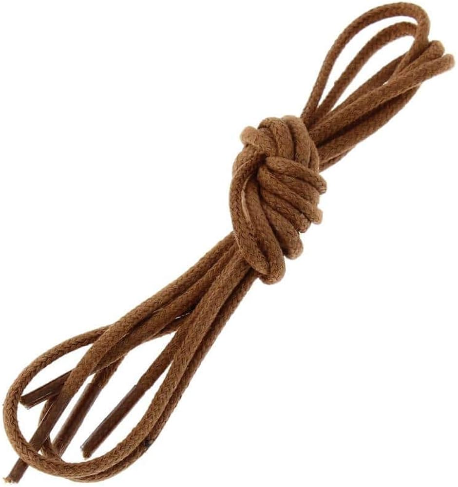 Les lacets Français - Lacets Ronds Coton Ciré Couleur Cuivre: Amazon.fr ...