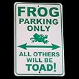 Amazon.com: Treasure Gurus Frog Legs Toad Art Froggy Aluminum Sign ...
