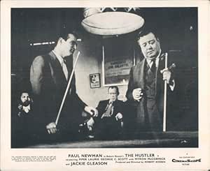 Amazon.com: PAUL NEWMAN JACKIE GLEASON THE HUSTLER POOL SCENE LOBBY ...