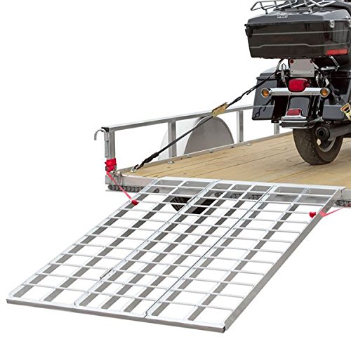 Accessories Lawn Tractor Loading Ramps for Utility Trailers Rage ...