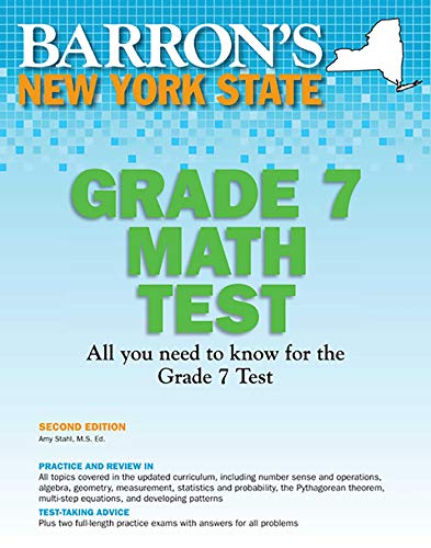 Amazon.com: New York State Math Grade 7 Test, 2nd Edition (Barron's ...