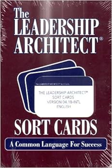 The Leadership Architect: Sort Cards, Version 04.1B-INTL: Michael M ...