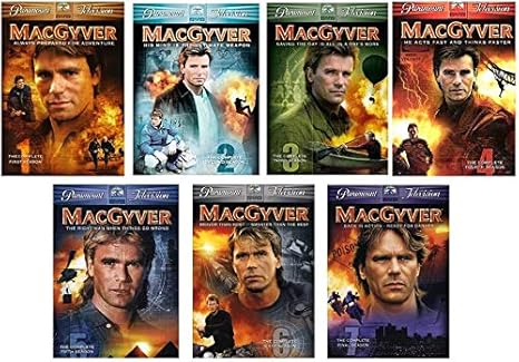 MacGyver: The Complete Series Collection Seasons 1 - 7: Amazon.co.uk ...