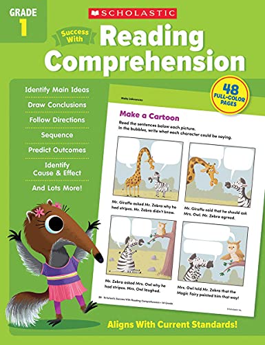 Amazon.com: Scholastic Success with Reading Comprehension Grade 1 ...