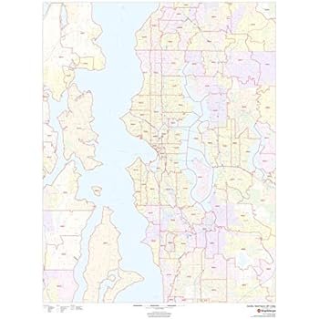 Seattle Wa Zip Code Map - Map
