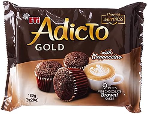 Eti Adicto Gold Cappuccino Chocolate Cake, 180 gm price in UAE | Amazon ...