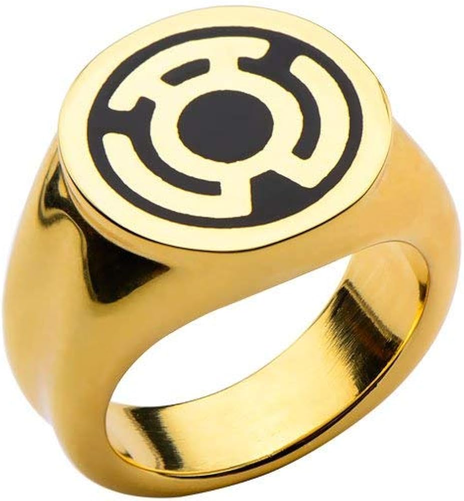 DC Comics Superheroes Men's Stainless Steel Logo Ring Jewelry -The ...