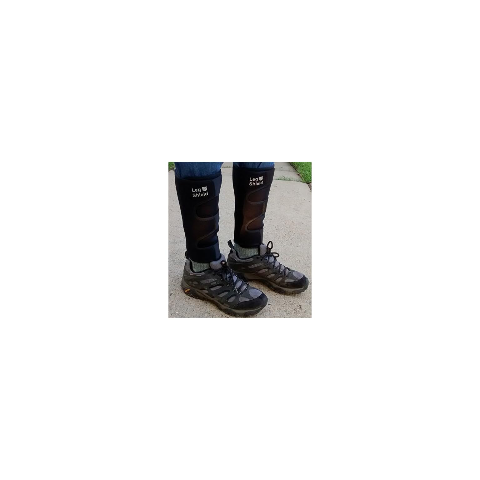 Neoprene Leg Gaiters - Unique Hook and Loop Design for Easy On/Off ...