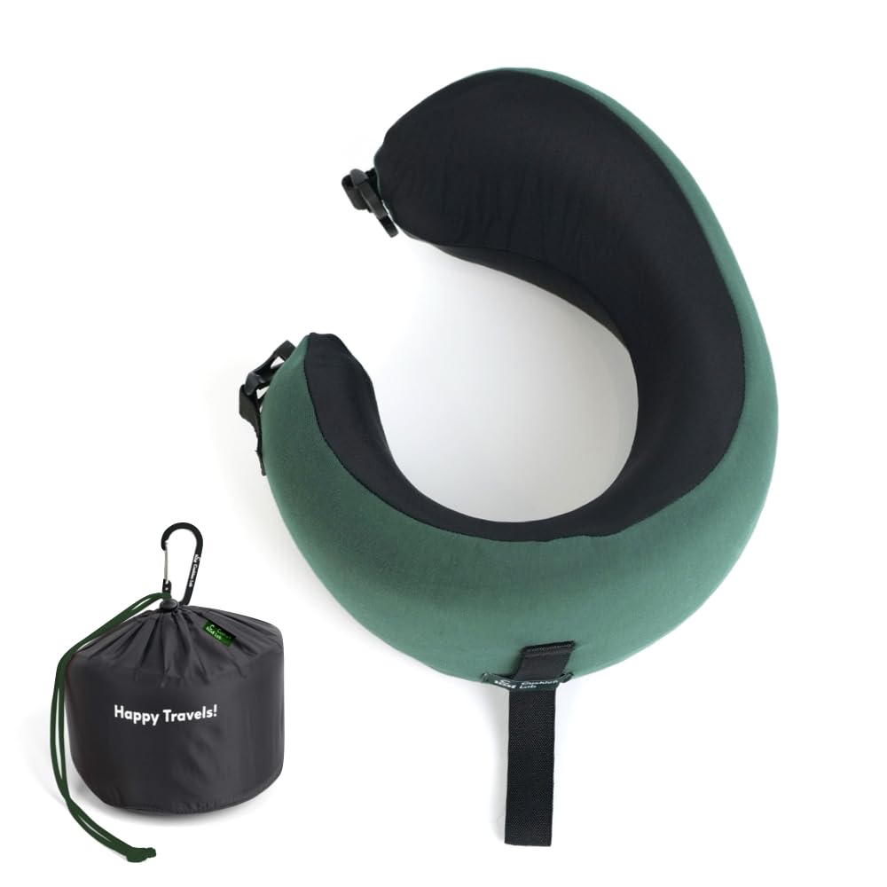 C CUSHION LAB Travel Pillow, Award-Winning Patented Ergonomic Design ...