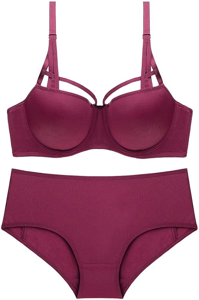 Dafang Bra Up Thin and Down Thick Glossy Simple Underwear Sexy Thin ...