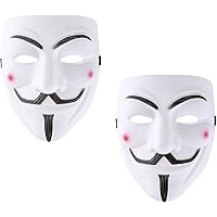 Amazon.com: Hacker Mask for Halloween Costume - V for Vendetta Mask ...