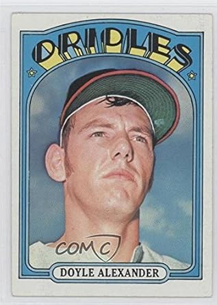 Amazon.com: Doyle Alexander (Baseball Card) 1972 Topps - [Base] #579 ...
