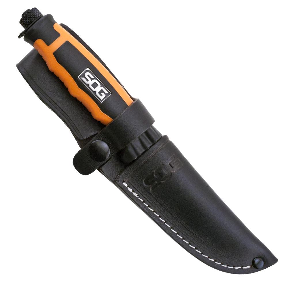 SOG BladeLight Hunt Fixed Blade w/Light BLT20L-CP - Built-in 6 LEDs ...