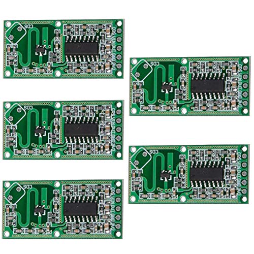 CHENBO 5 Pcs RCWL-0516 Microwave Radar Sensor Module Human Body Induction Switch Module ...