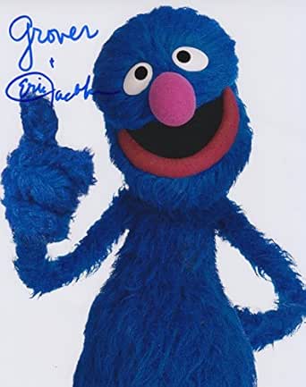 ERIC JACOBSON (Grover Sesame Street) signed 8X10 photo at Amazon's ...
