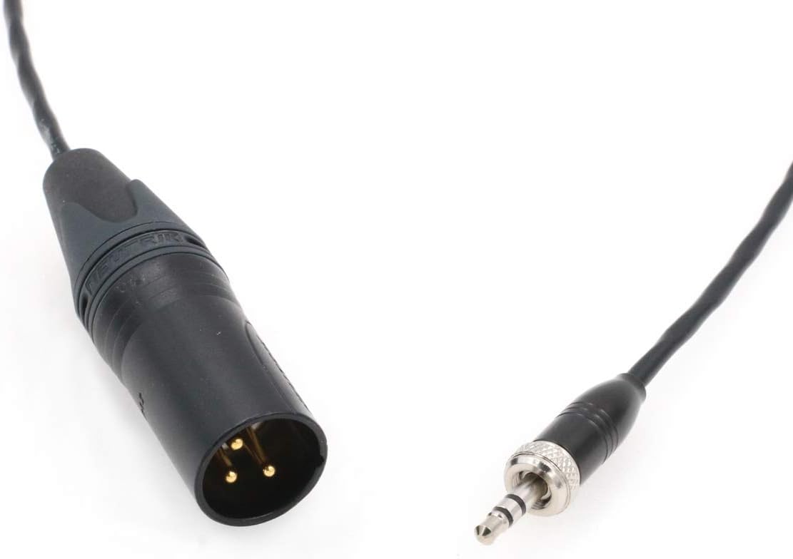 SZRMCC Locking 3.5mm TRS Plug to XLR 3 Pin Male Microphone Cable for ...
