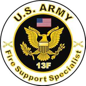 Amazon.com: United States Army MOS 13F Fire Support Specialist Decal ...