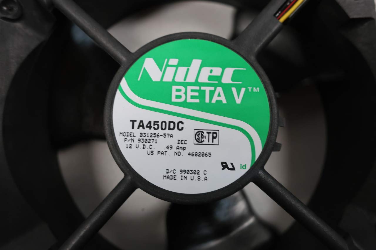 LOT of 2 NIDEC TA450DC BETA V Cooling Fan 12V-DC tillescenter ...