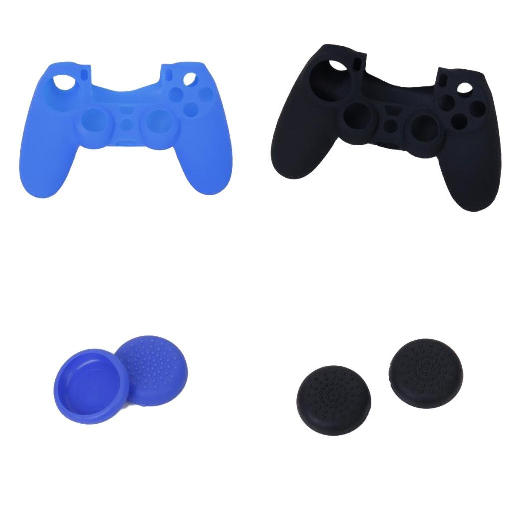 Microware 2pcs Silicone Rubber Soft Gel Case Sleeve Joystick Cover for ...