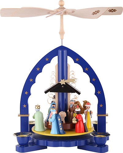 German Christmas Pyramids - Light and Movement Brighten The Holidays ...