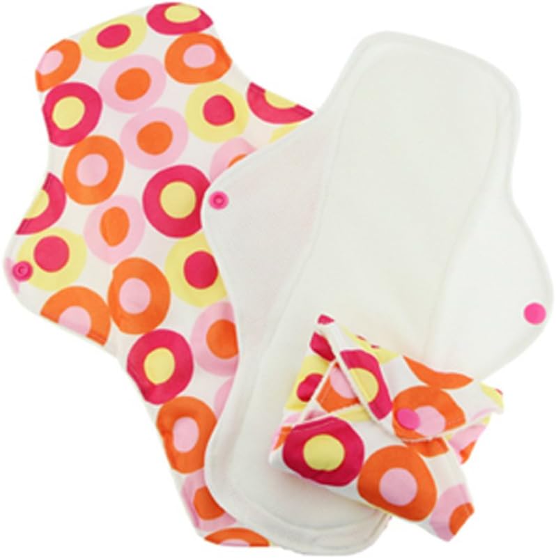 Amazon.com: Pink Daisy Stay Dry Feminine Pads - 3 Pack (Large, Pink ...